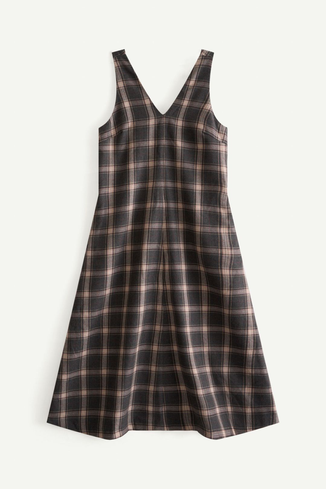 A Line V-Neck Dress | ZANDO