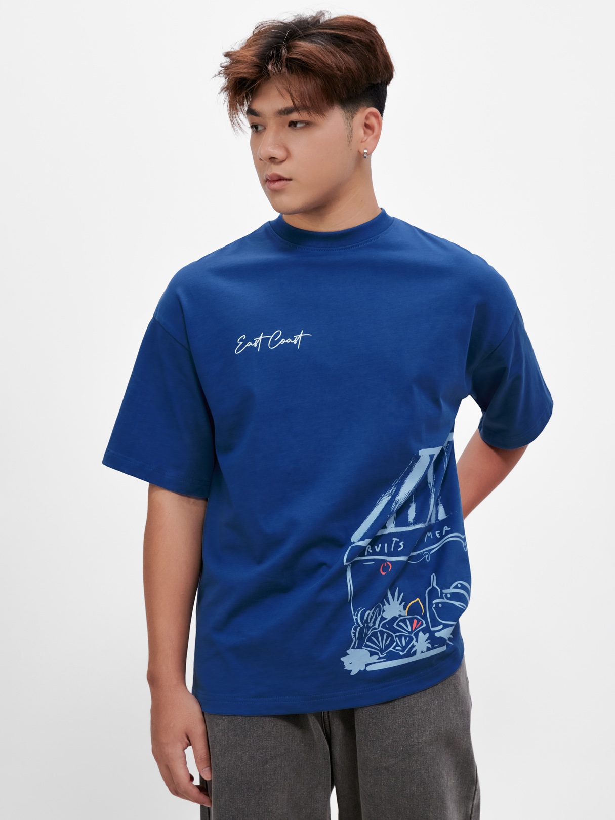Regular T-Shirt With Printed | ZANDO