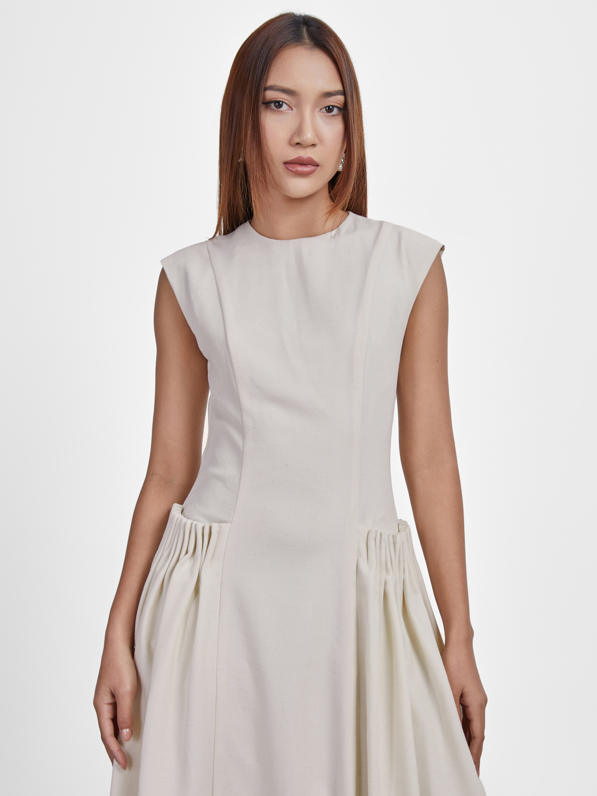 Maxi pleated Dress | ZANDO